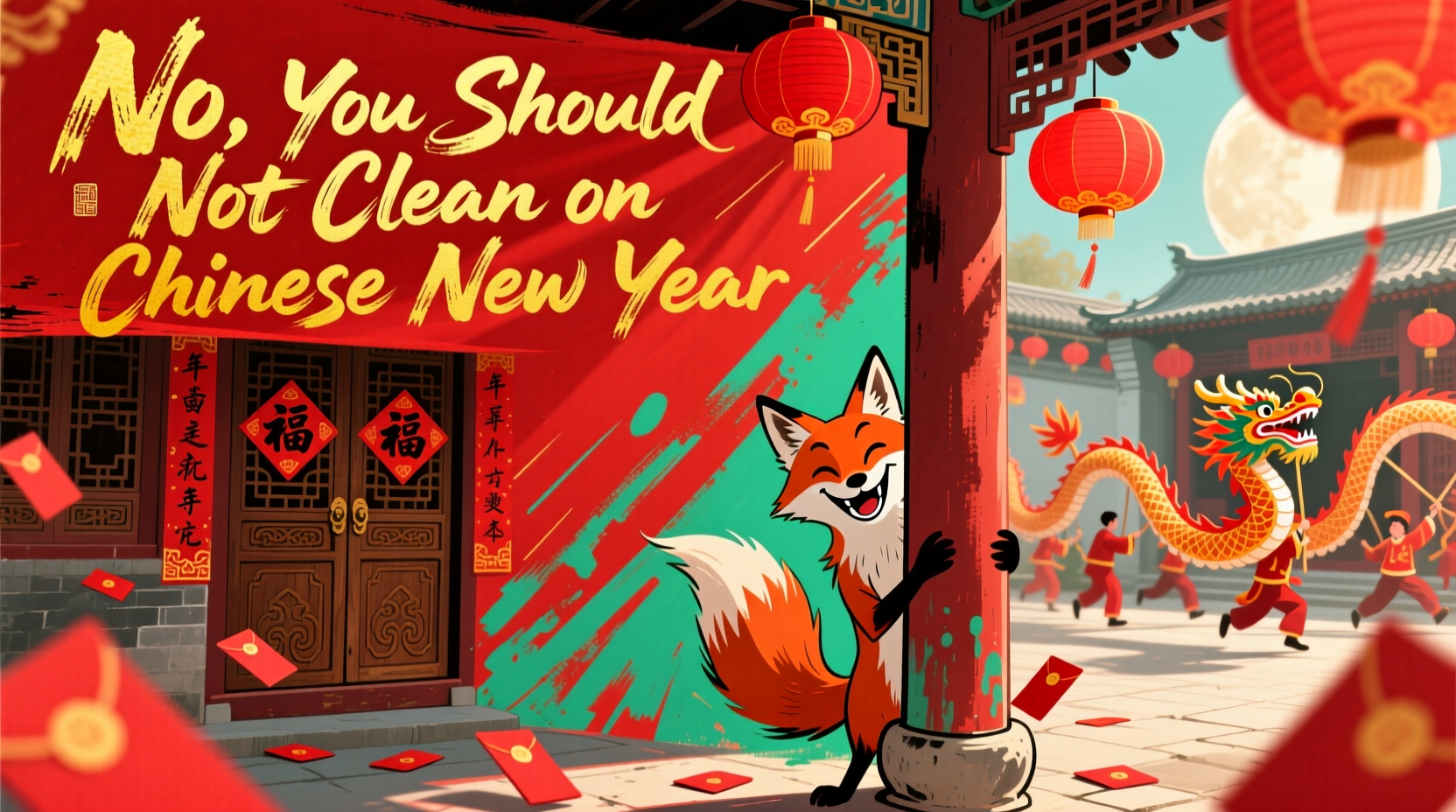 No, You Should Not Clean on Chinese New Year