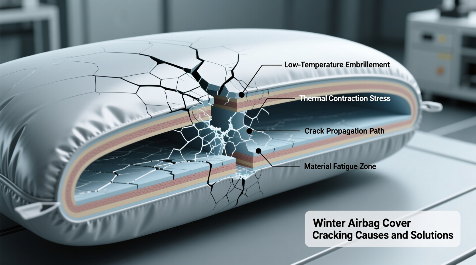 Winter Airbag Cover Cracking Causes and Solutions