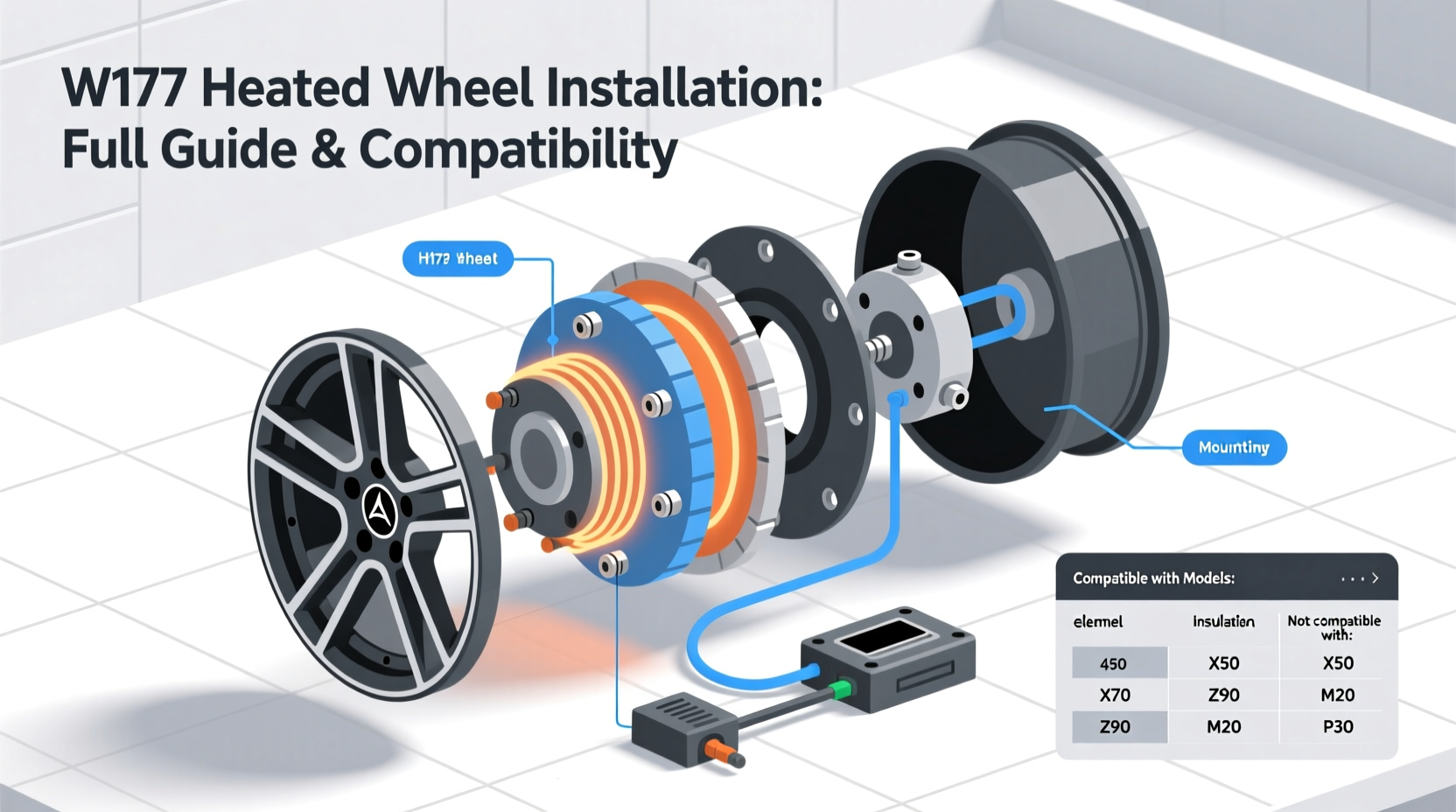 W177 Heated Wheel Installation: Full Guide & Compatibility