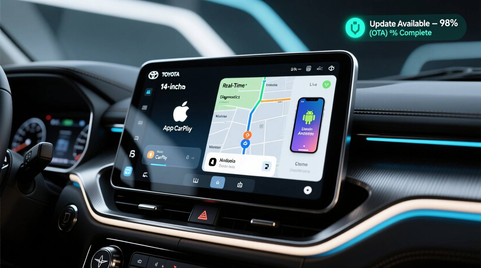 2026 Toyota Tundra Infotainment: 14-Inch Screen, OTA, Wireless CarPlay ...