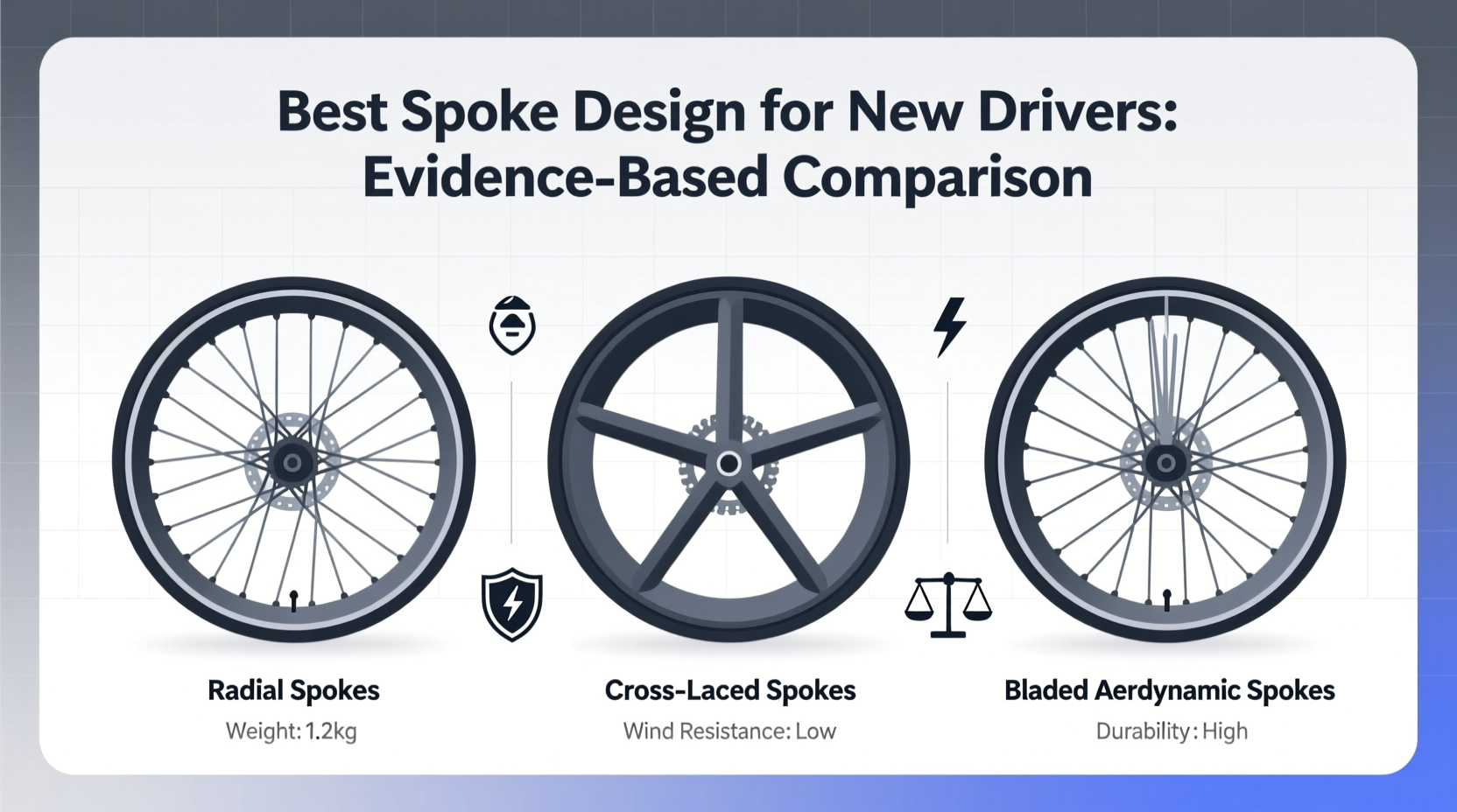 Best Spoke Design for New Drivers: Evidence-Based Comparison