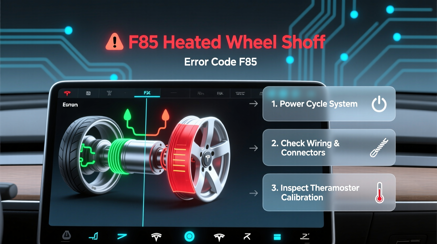 F85 Heated Wheel Shutoff: Why It Happens & How to Fix It