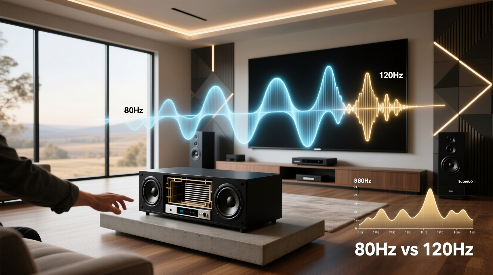 Subwoofer Crossover Guide: How to Choose Between 80Hz and 120Hz