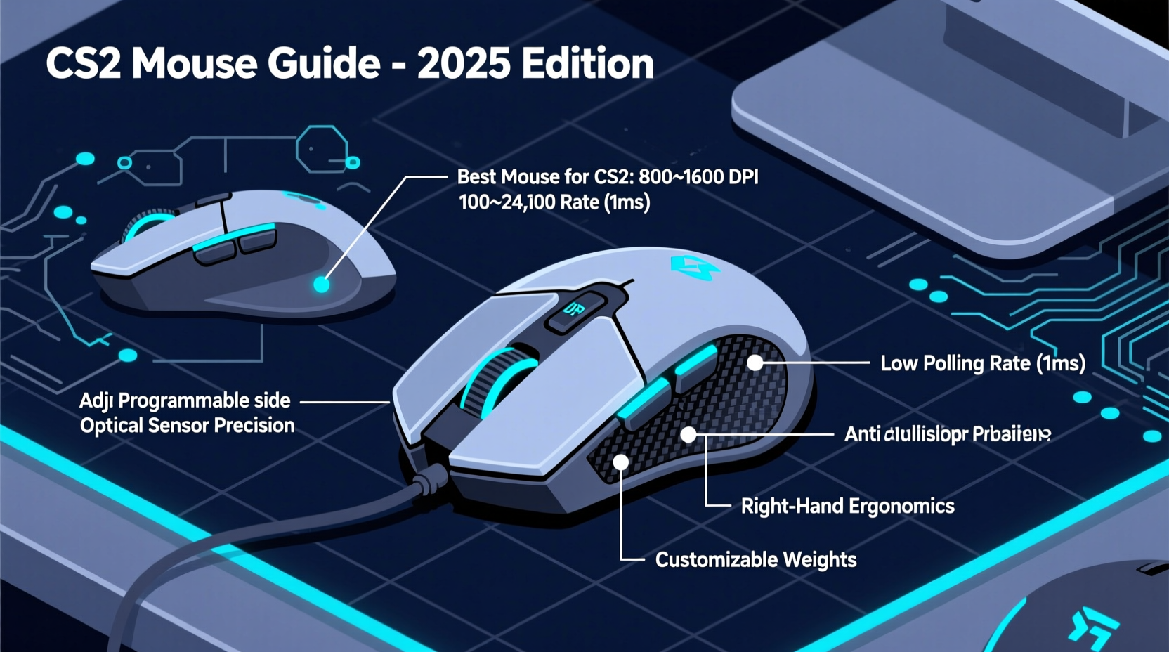 Guide To Choosing The Best Mouse For Counter Strike Global Offensive