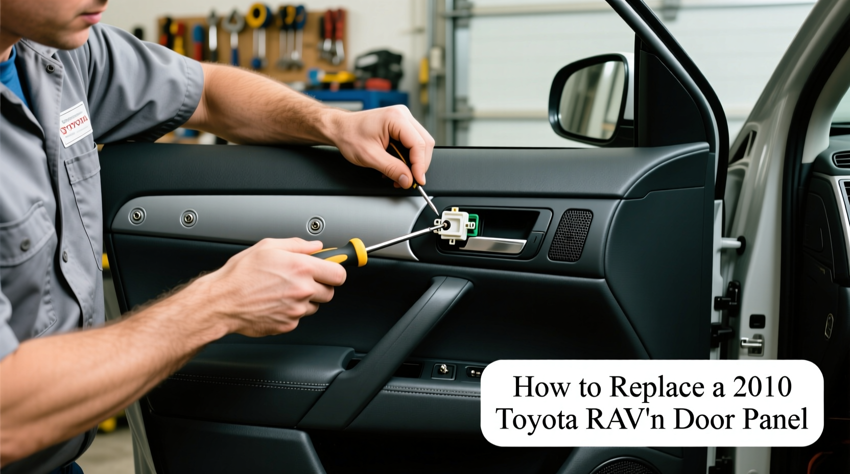 How to Replace a 2010 Toyota RAV4 Door Panel