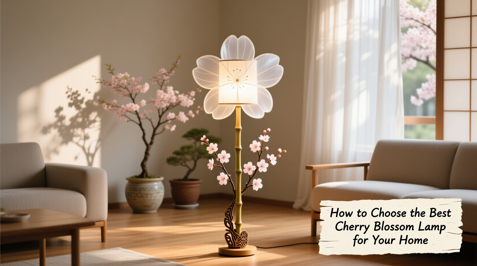 How to Choose the Best Cherry Blossom Lamp for Your Home