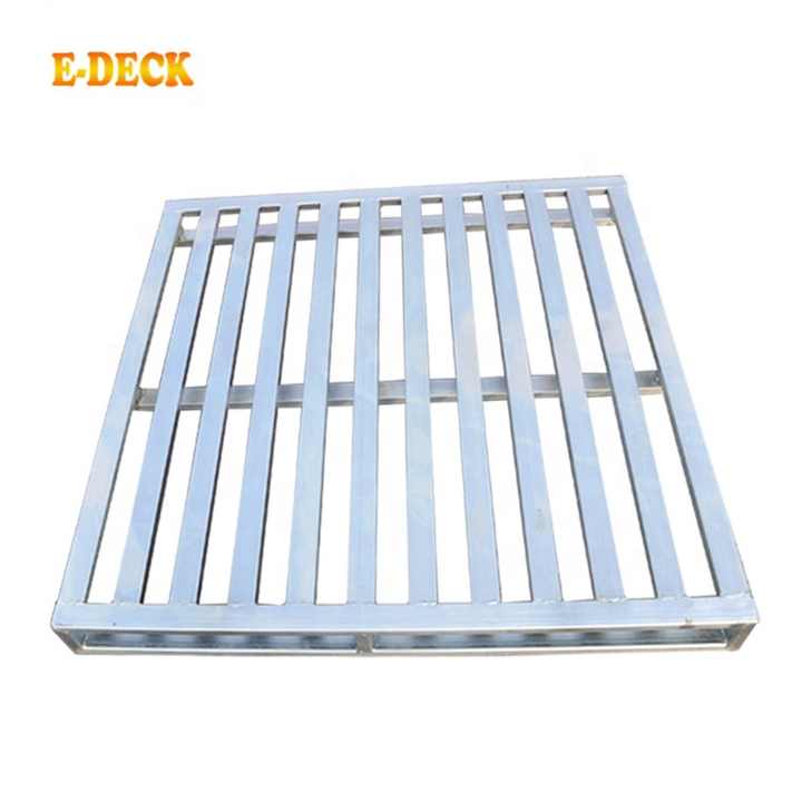 Durable Euro Zinc Pallets - 4-Way Entry for Industrial Use