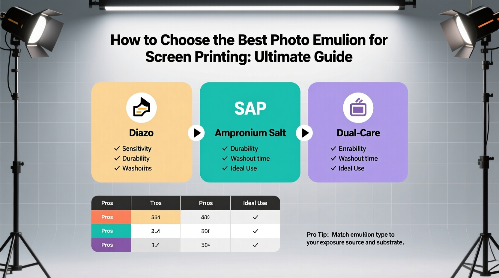 How to Choose the Best Photo Emulsion for Screen Printing: Ultimate Guide
