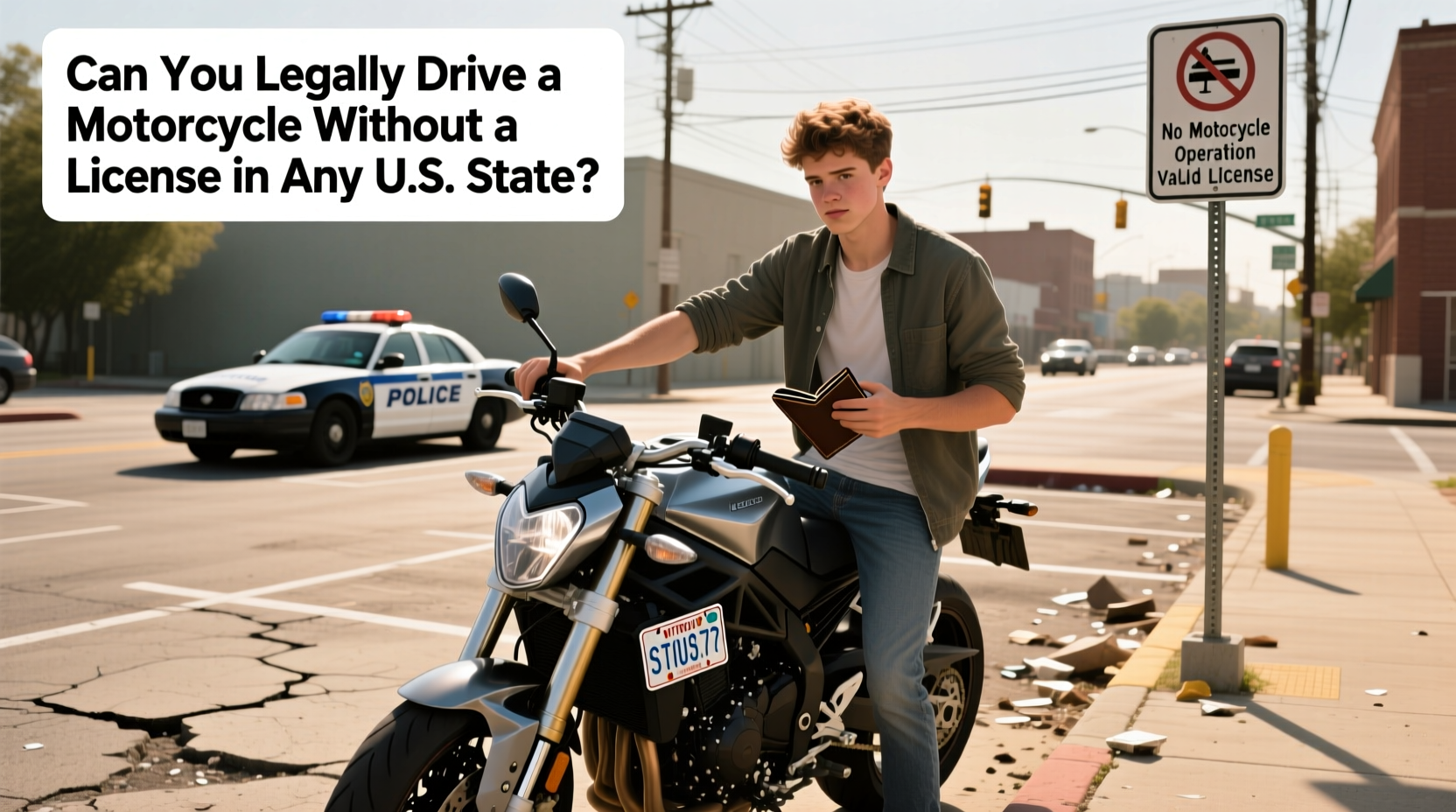 Can I Buy A Motorcycle Without A License