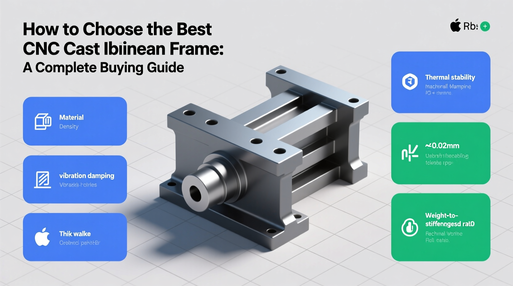 How to Choose the Best CNC Cast Iron Frame for Stability and Precision