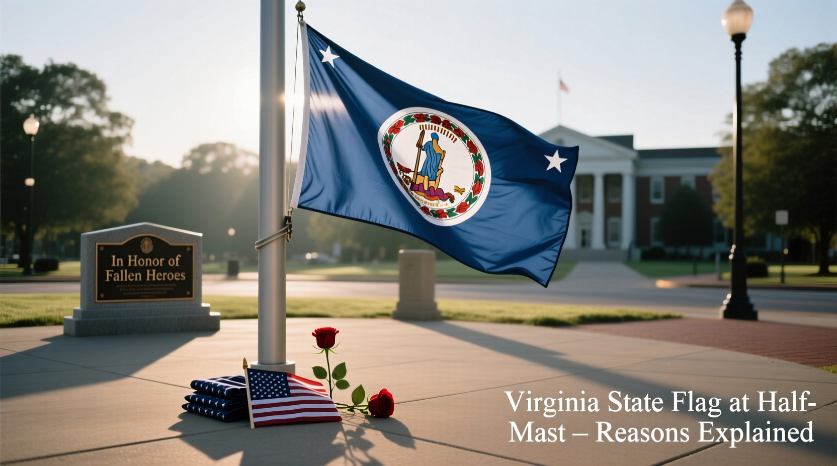 Why Is The Virginia Flag At Half Mast Reasons Explained