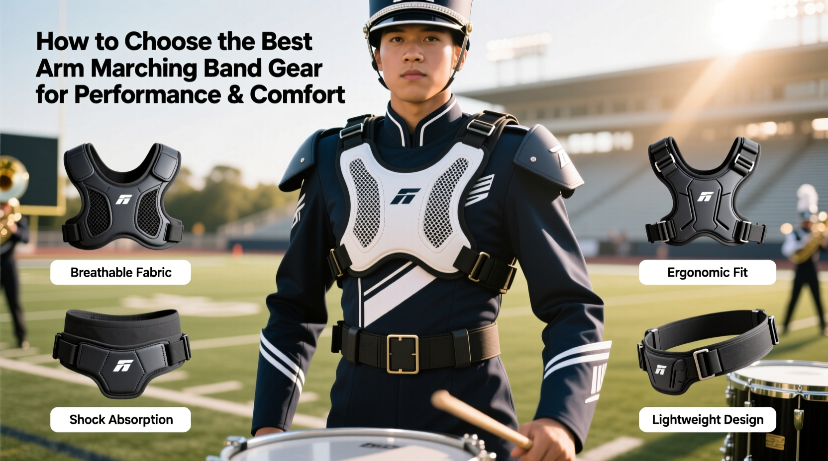 How to Choose the Best Arm Marching Band Gear for Performance & Comfort