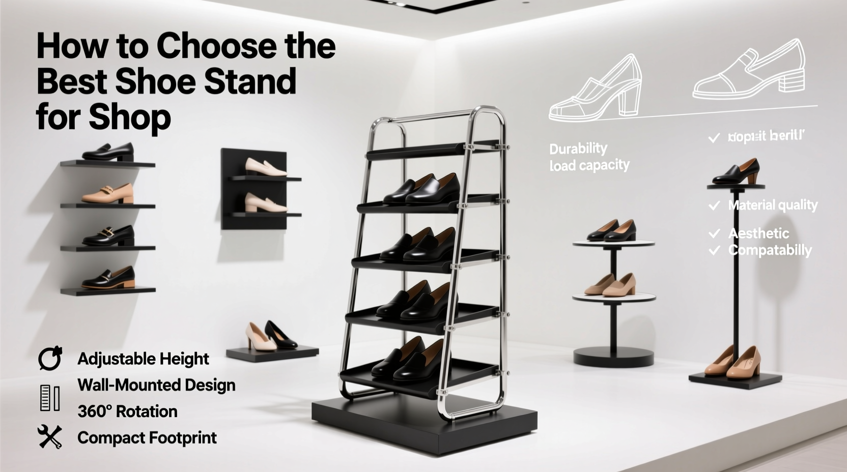 How to Choose the Best Shoe Stand for Shop: A Complete Buying Guide