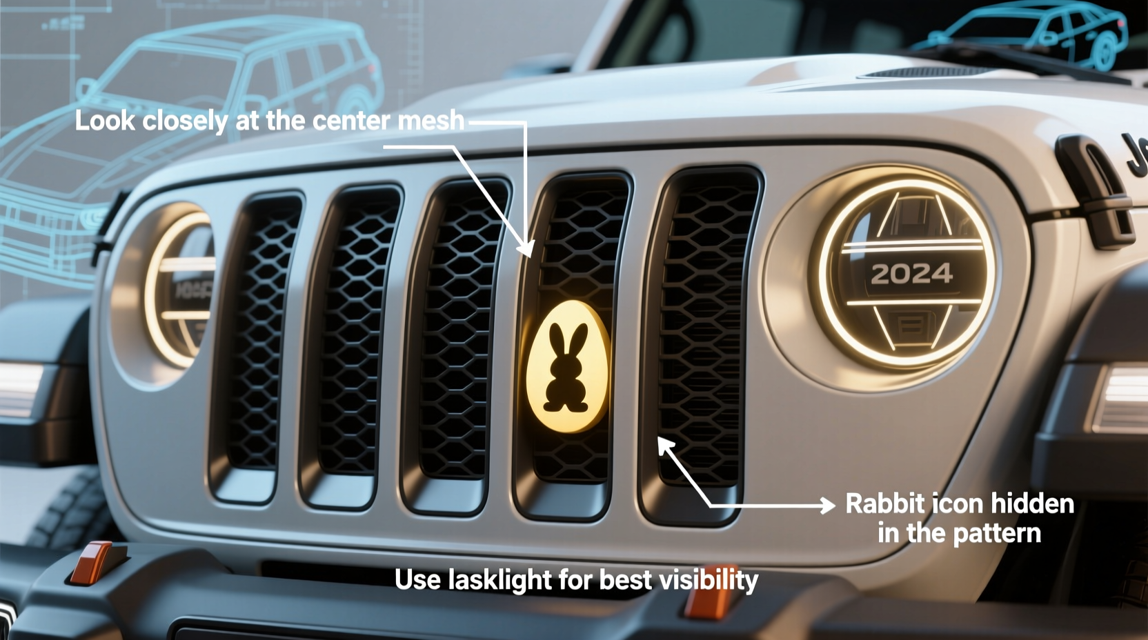 Easter Eggs On Jeep