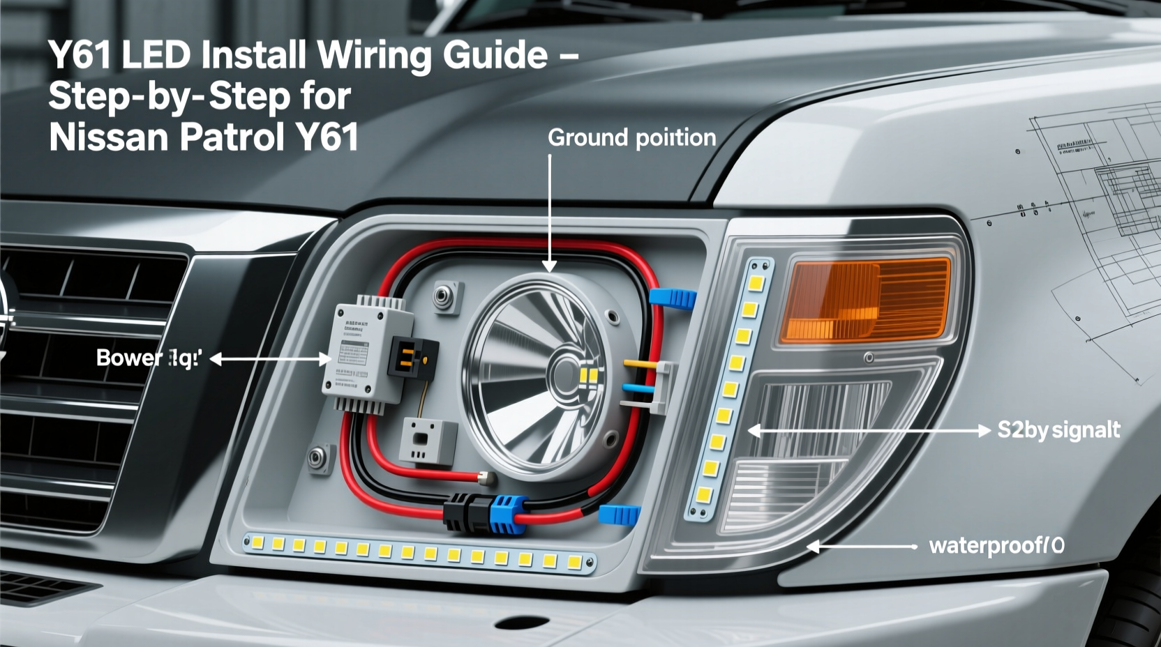 Y61 LED Install Wiring Guide: Step-by-Step for Nissan Patrol Y61