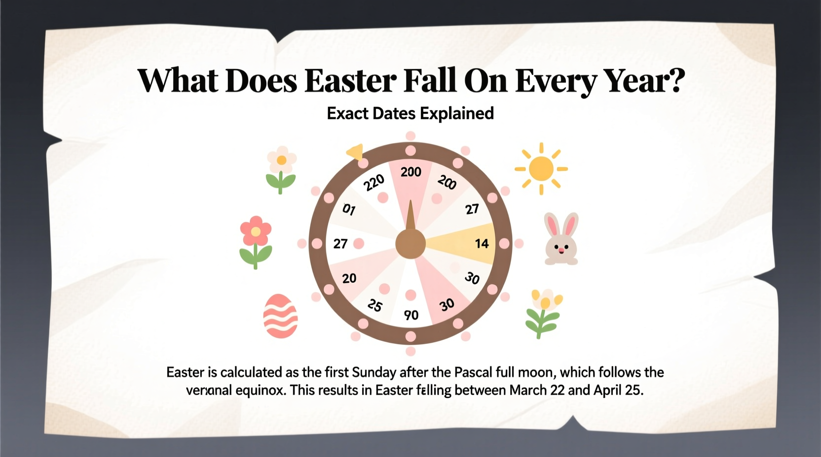 What Does Easter Fall On Every Year? Exact Dates Explained