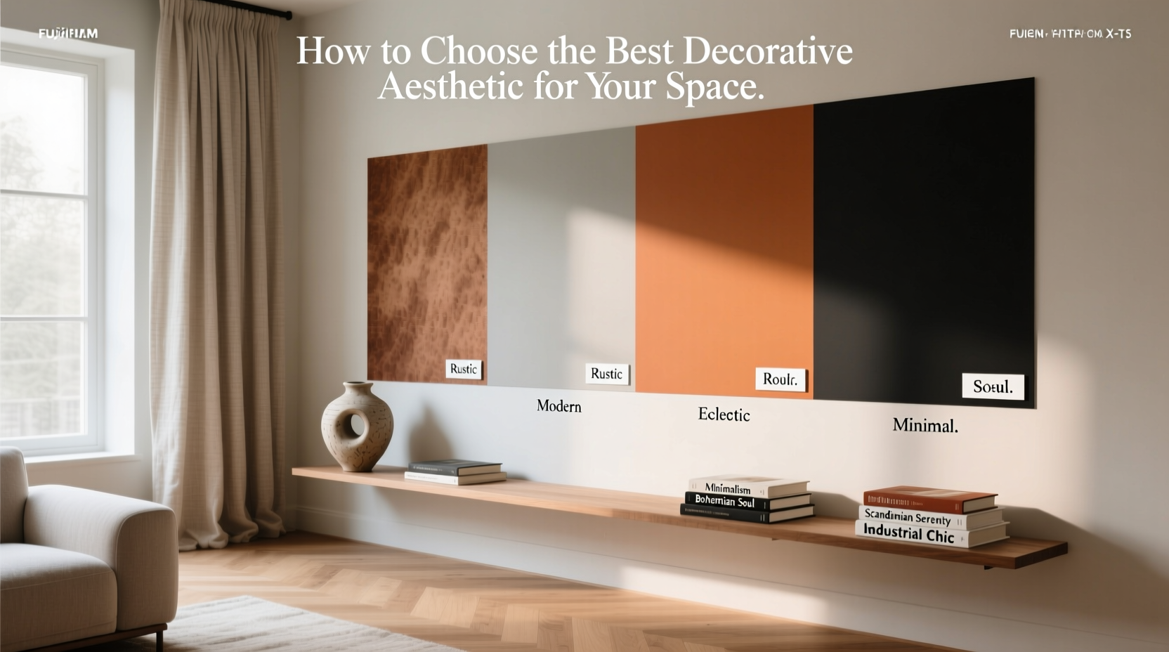 How to Choose the Best Decorative Aesthetic for Your Space