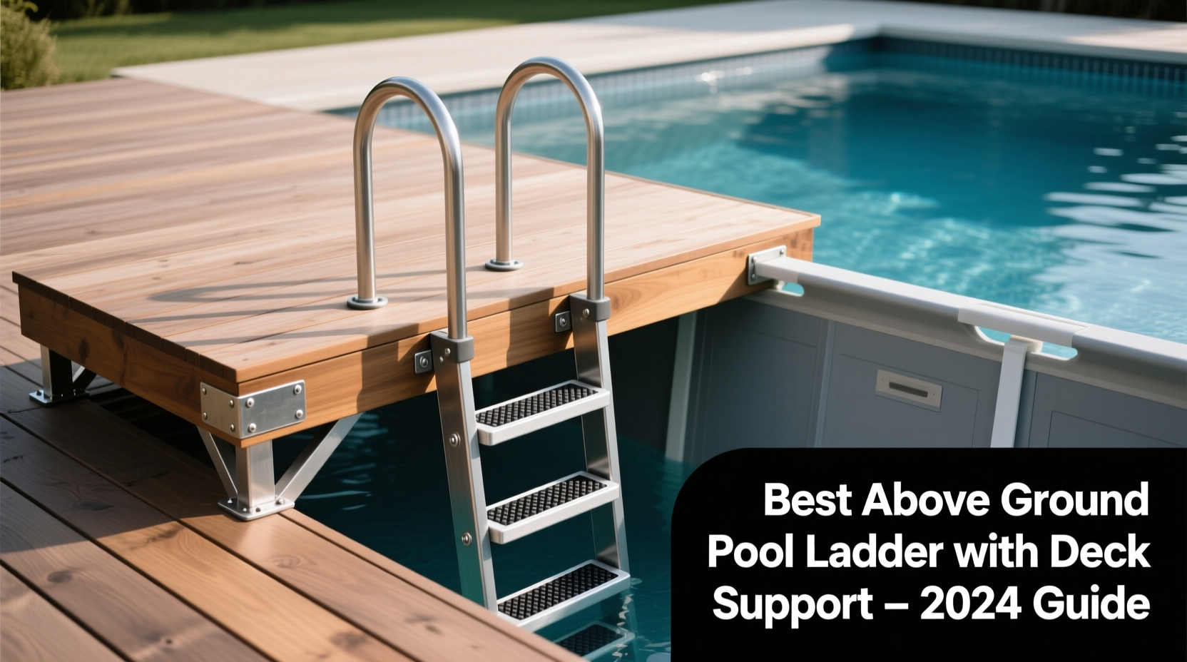 How to Choose the Best Above Ground Pool Ladder with Deck Support