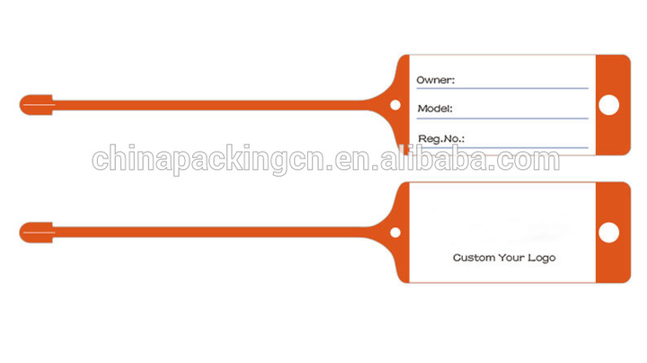Custom Plastic Printed Hotel Key Tags - No Minimum