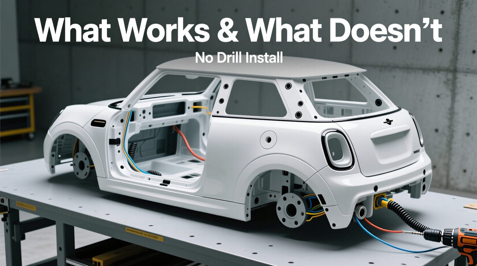 Mini Car Shell No Drill Install: What Works & What Doesn't