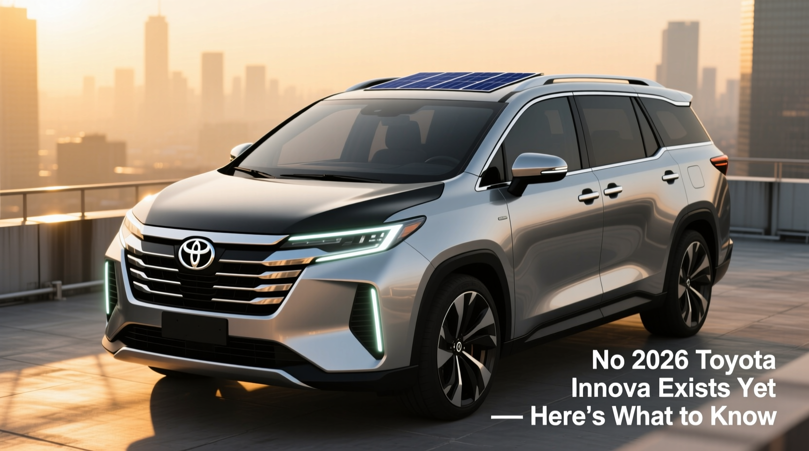 No 2026 Toyota Innova Exists Yet — Here's What to Know