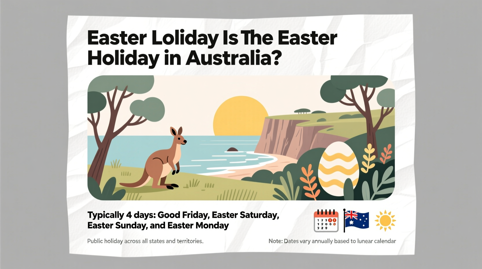 How Long Is Easter Holiday in Australia?