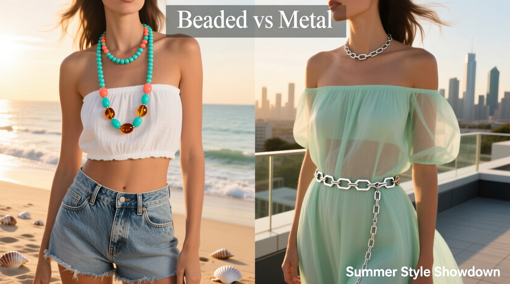 Beaded Vs Metal Waist Chains Which One Looks Better With Summer Outfits 2