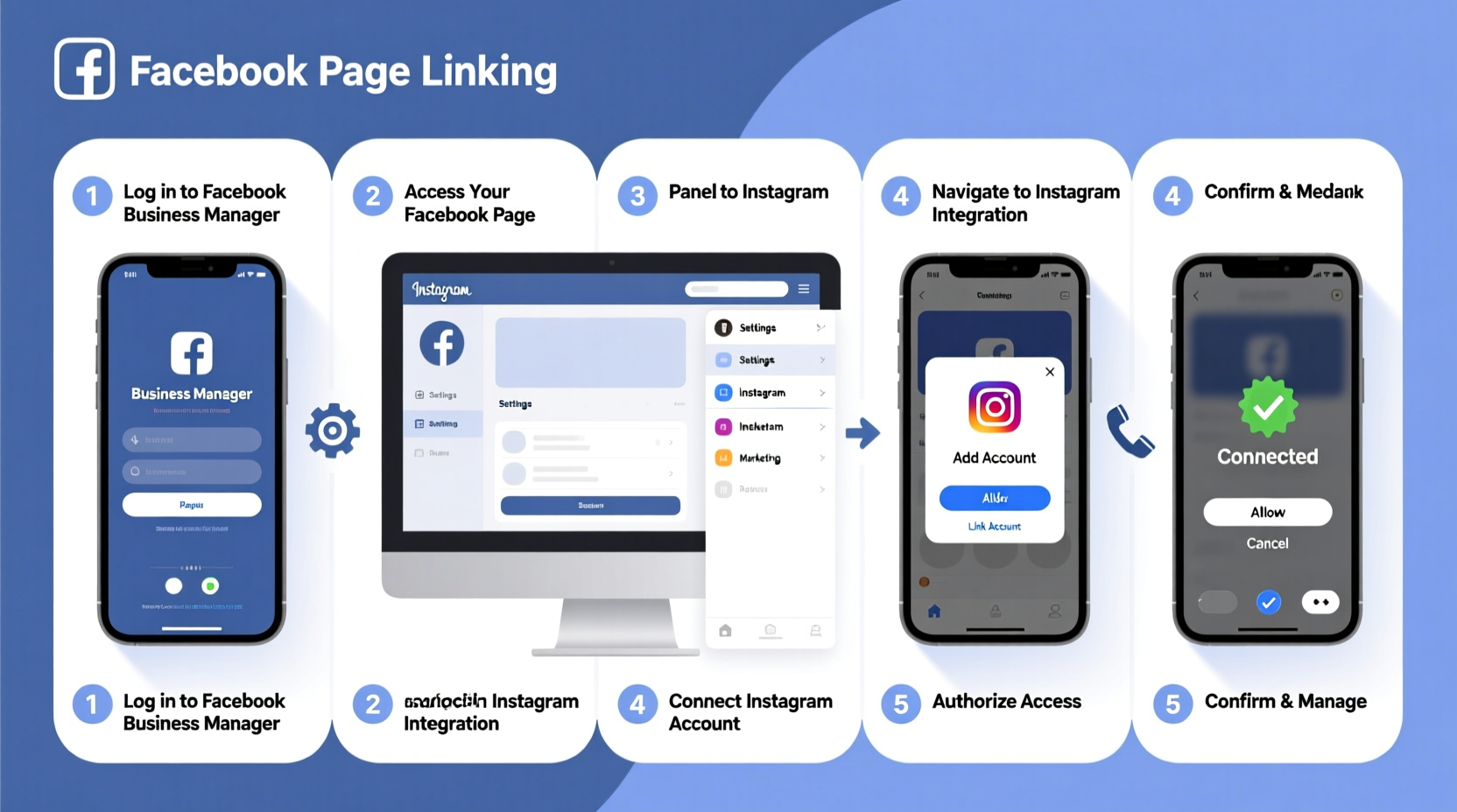 Step By Step Guide To Linking Your Instagram Account To A Facebook Page ...