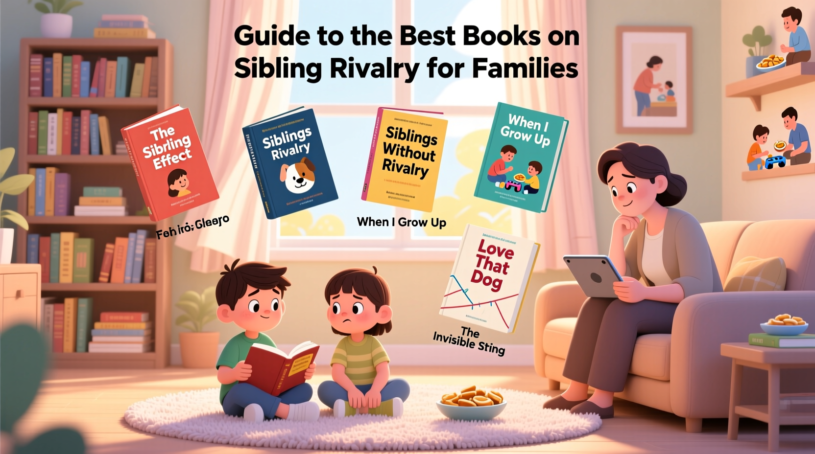 Guide To The Best Books On Sibling Rivalry For Families