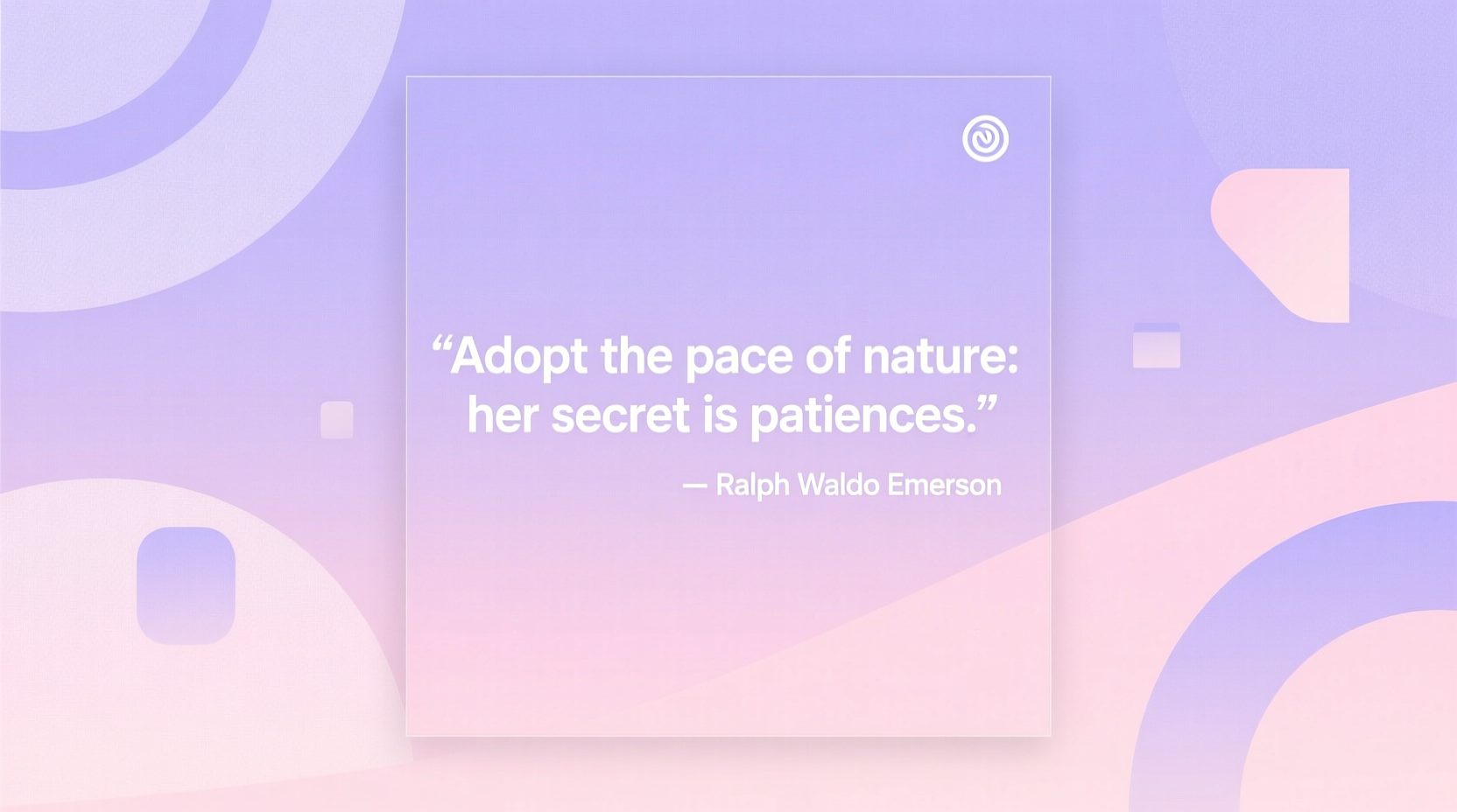 Ralph Waldo Emerson Nature Quotes