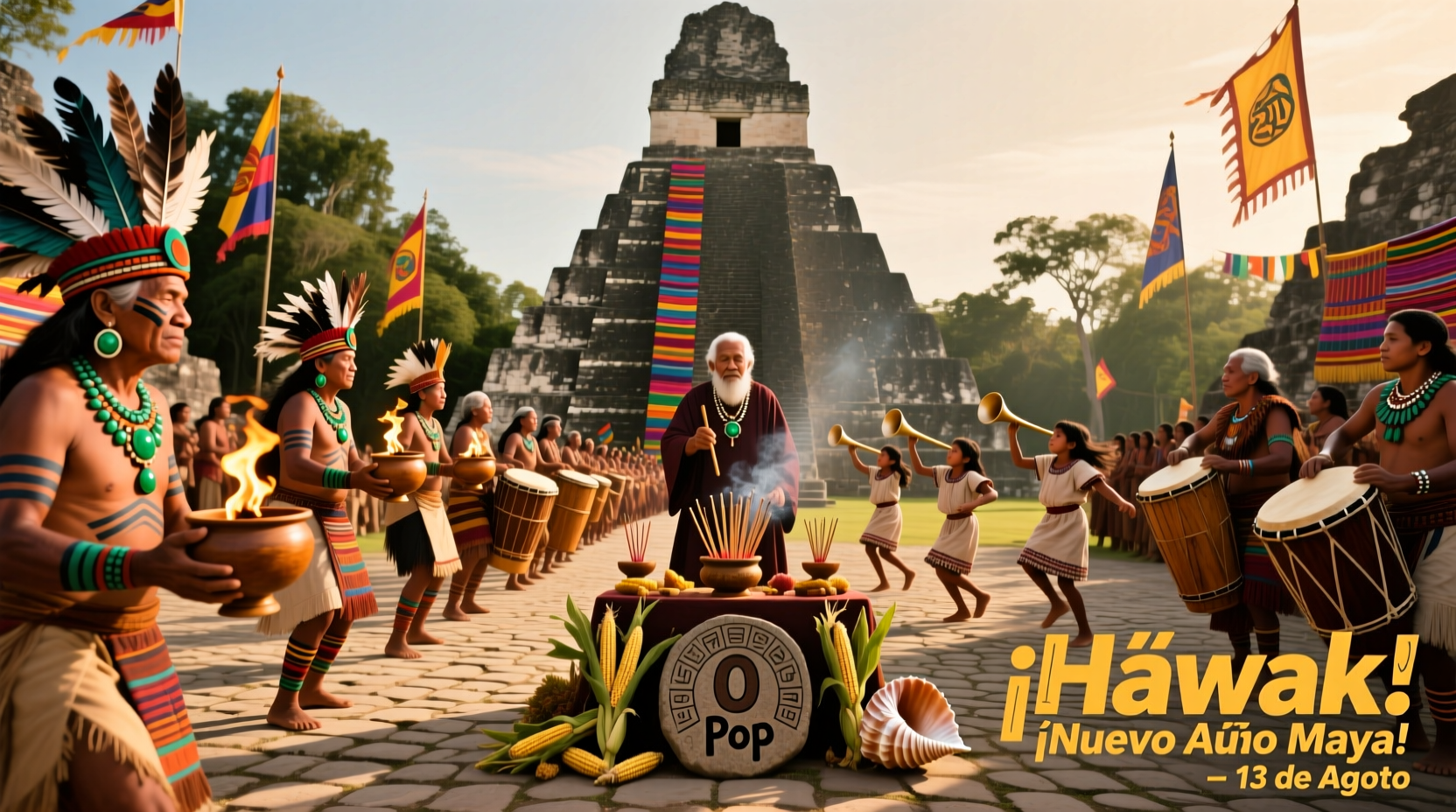 How the Mayan New Year Is Celebrated on August 13