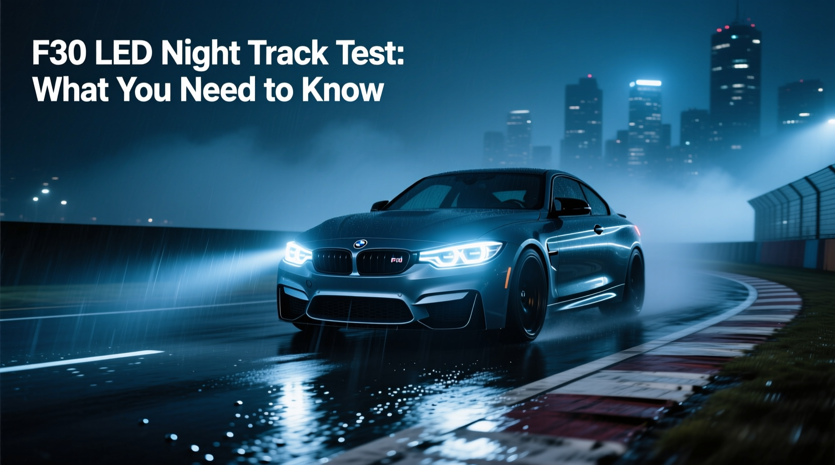 F30 LED Night Track Test: What You Need to Know