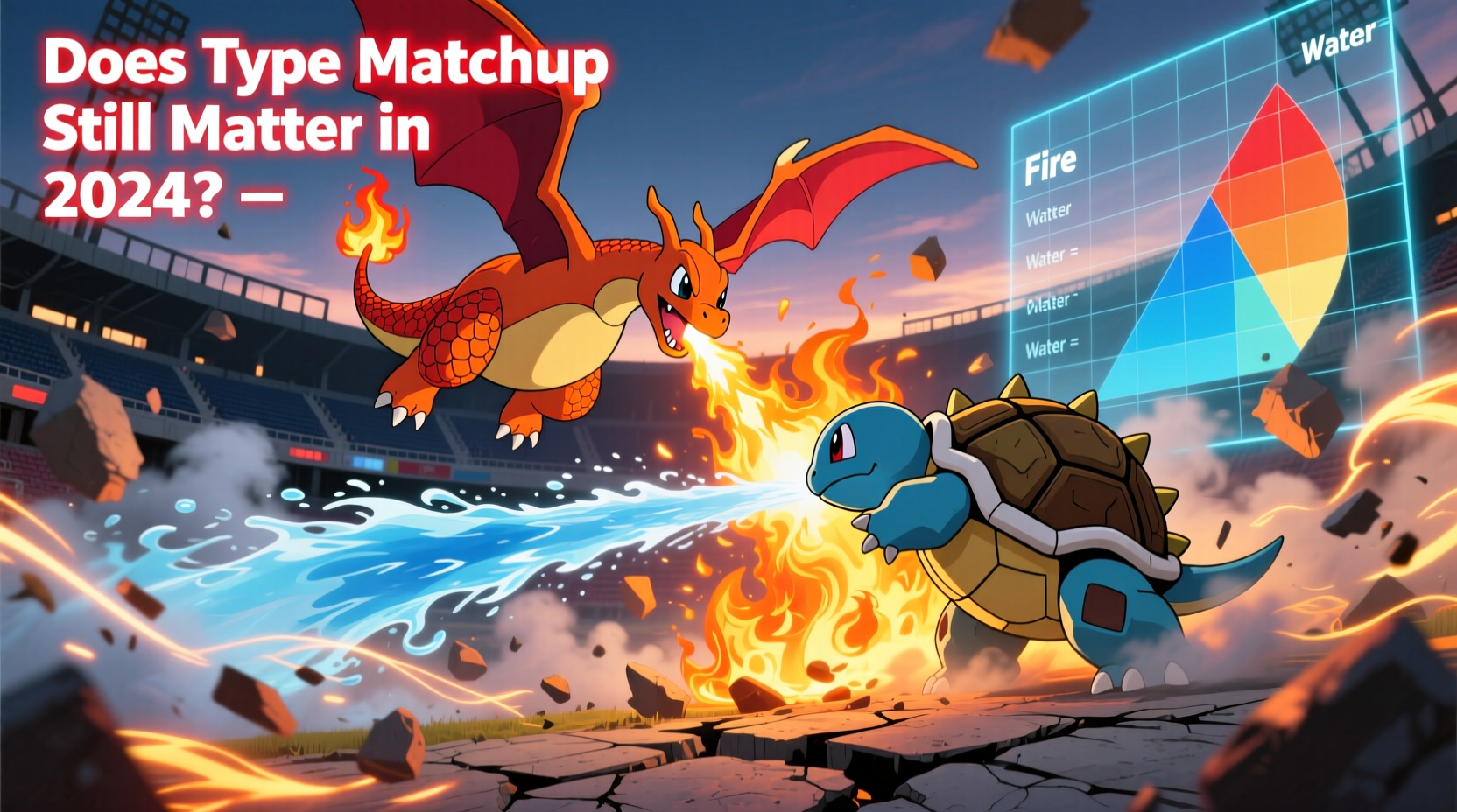 Charizard Vs Blastoise Does Type Matchup Actually Matter In 2024