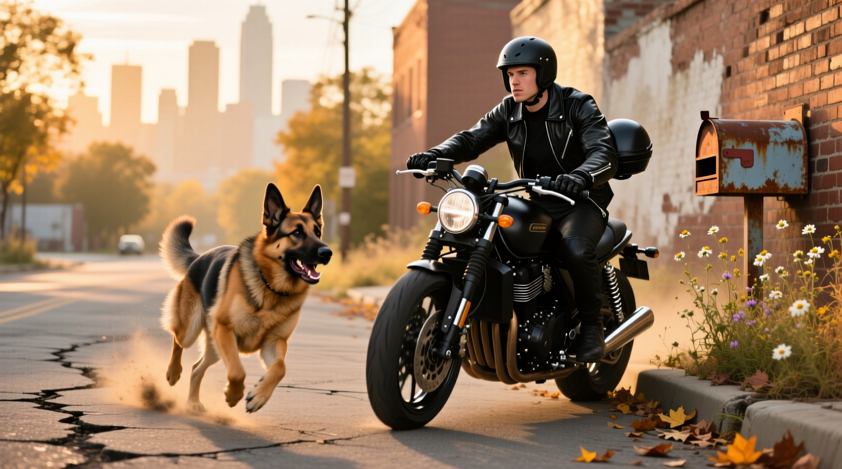 What to Do When a Dog Chases You on a Motorcycle – A Practical Guide