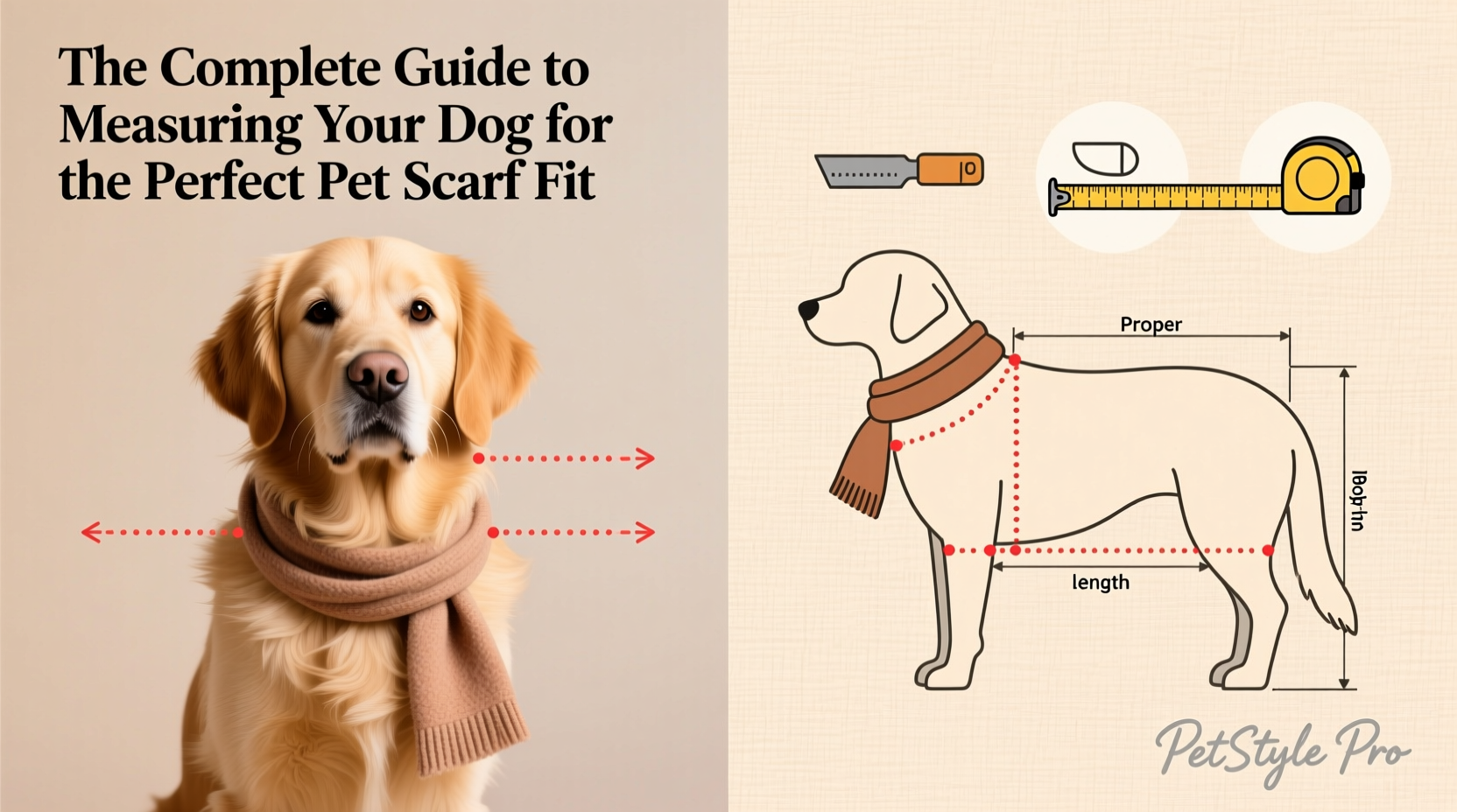The Complete Guide To Measuring Your Dog For The Perfect Pet Scarf Fit