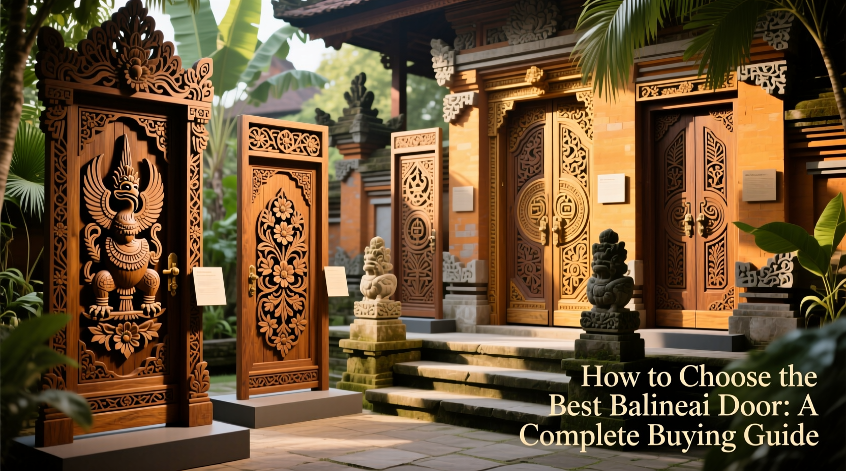 How to Choose the Best Balinese Door for Your Home: A Complete Buying Guide