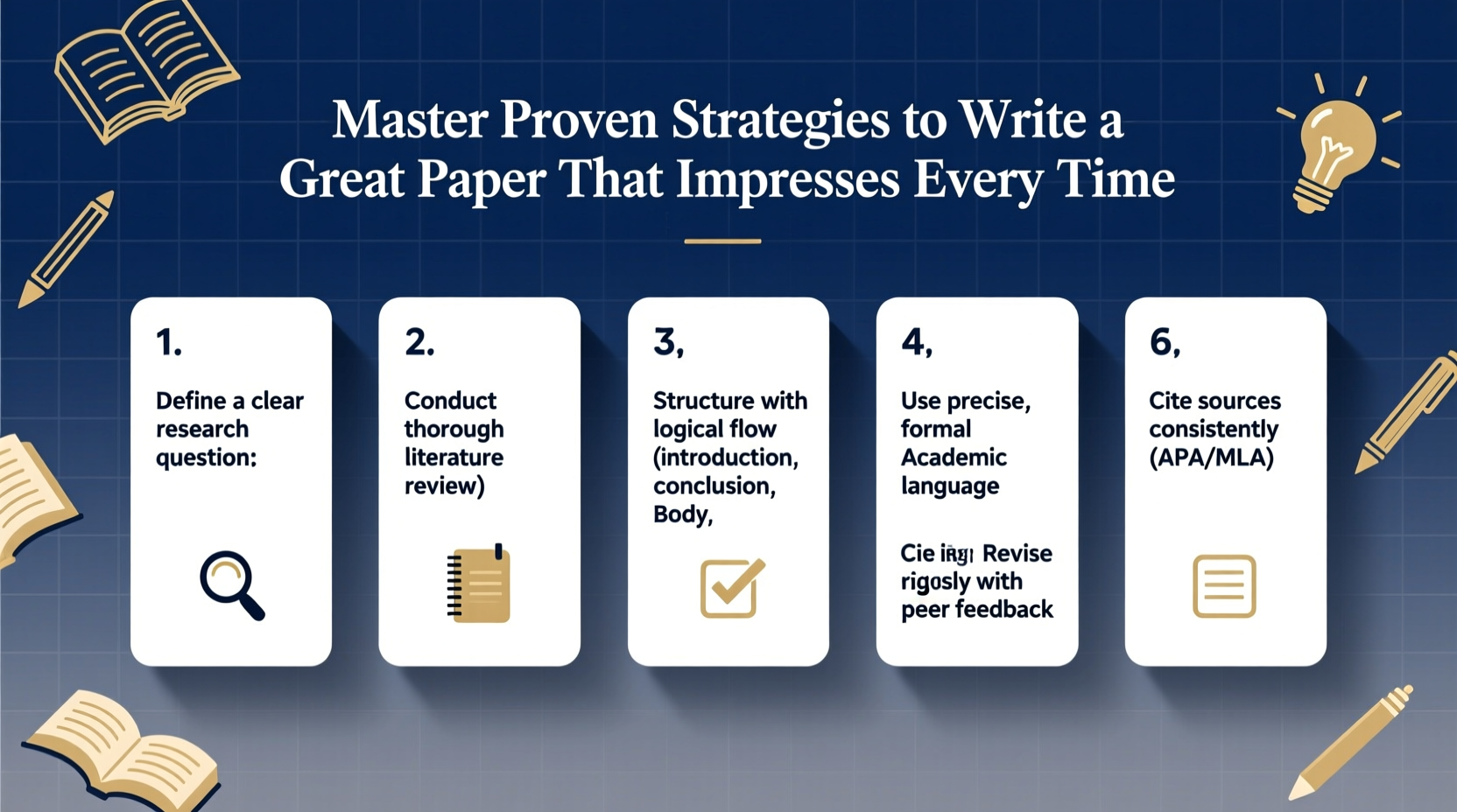 Master Proven Strategies To Write A Great Paper That Impresses Every Time