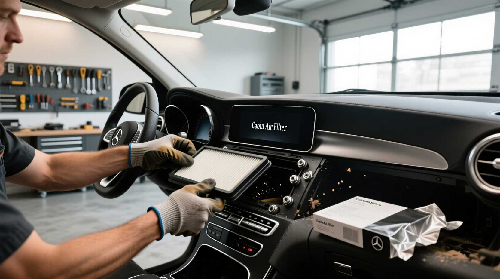 Mercedes E350 Cabin Air Filter Replacement Guide