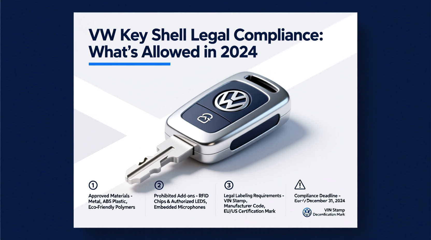 VW Key Shell Legal Compliance: What's Allowed in 2024