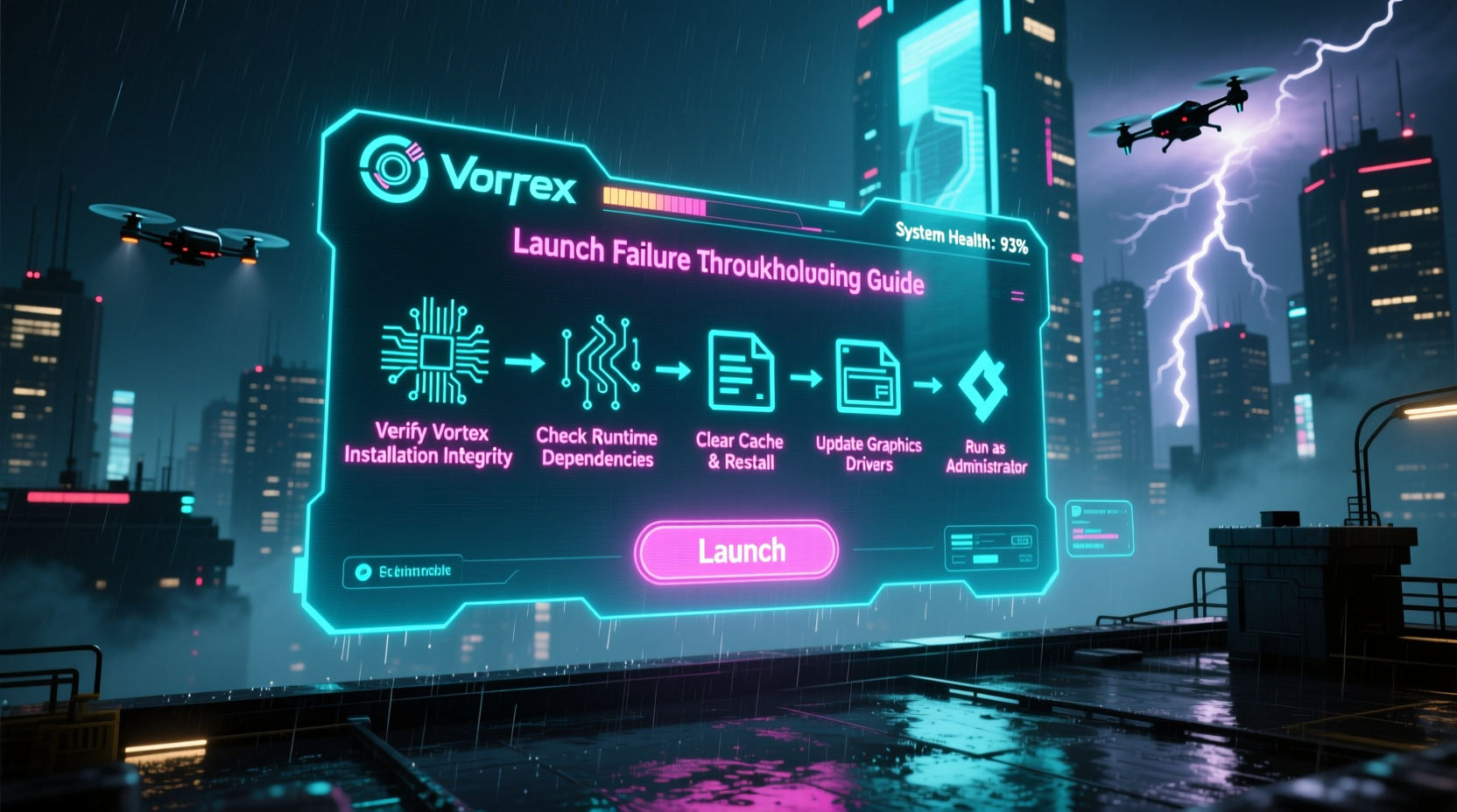 Cyberpunk 2077 Wont Launch From Vortex Troubleshooting Guide