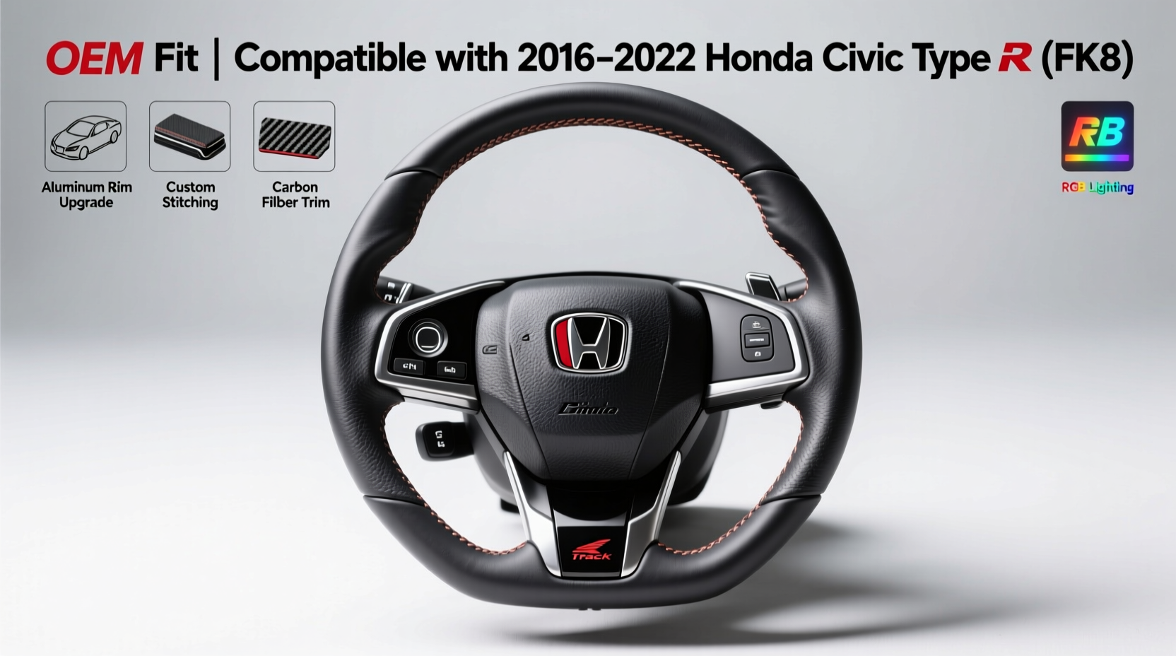 Civic X Track Steering Wheel: OEM Fit, Aftermarket Options & Fitment Guide