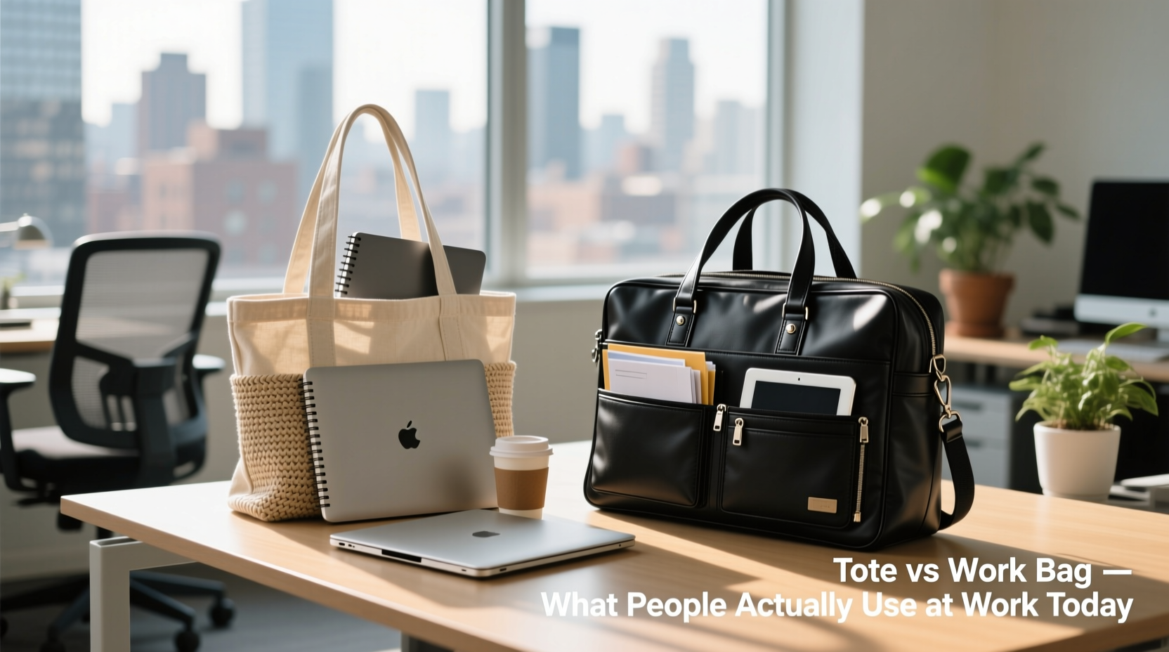 Tote Bag Vs Work Bag Which One Are People Actually Using For Work These ...