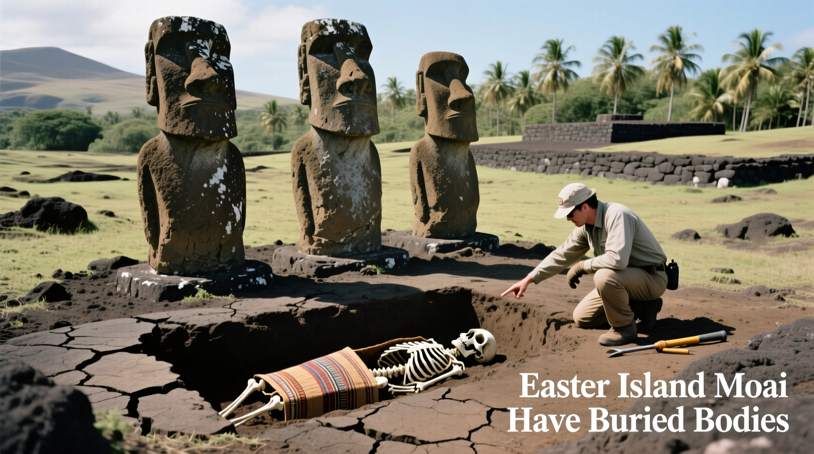 Yes, Easter Island Moai Have Buried Bodies