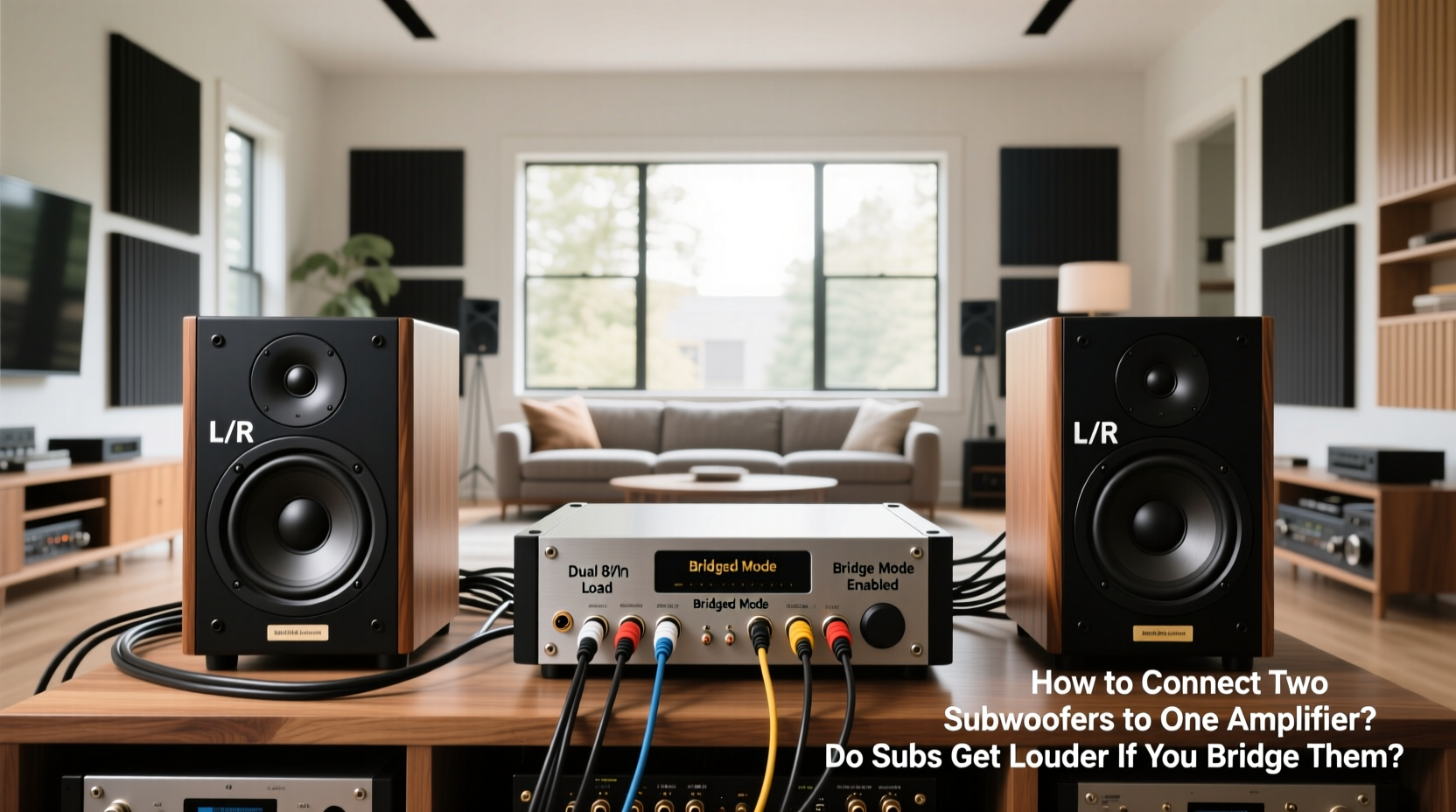 How to Connect Two Subwoofers to One Amplifier – A Practical Guide
