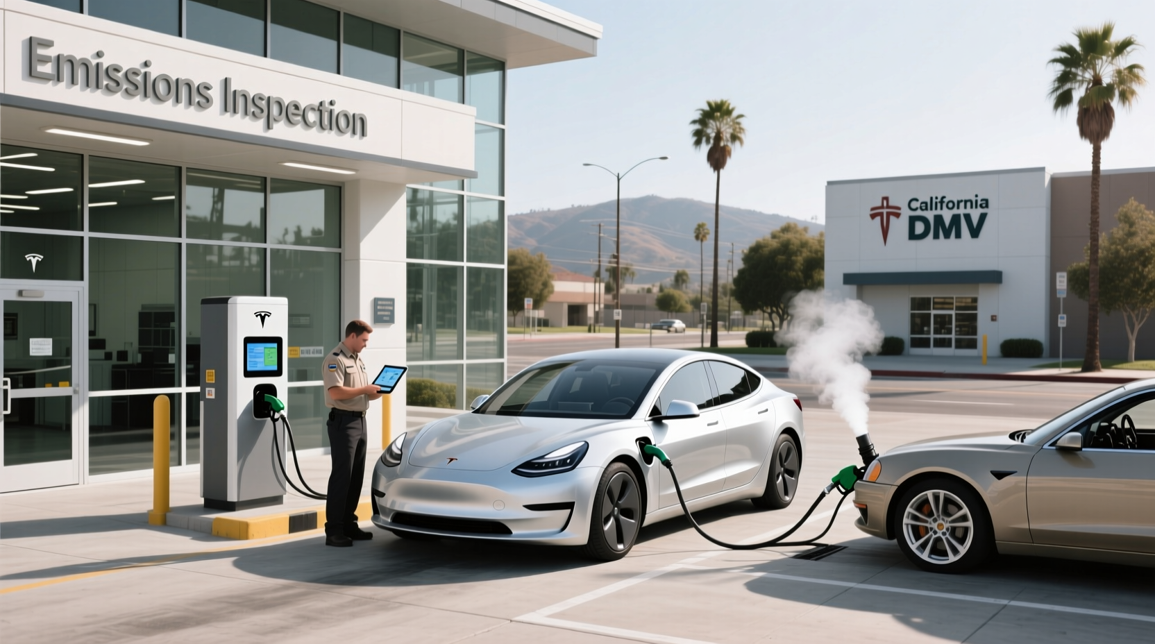 Electric Cars and Smog Checks: What You Need to Know