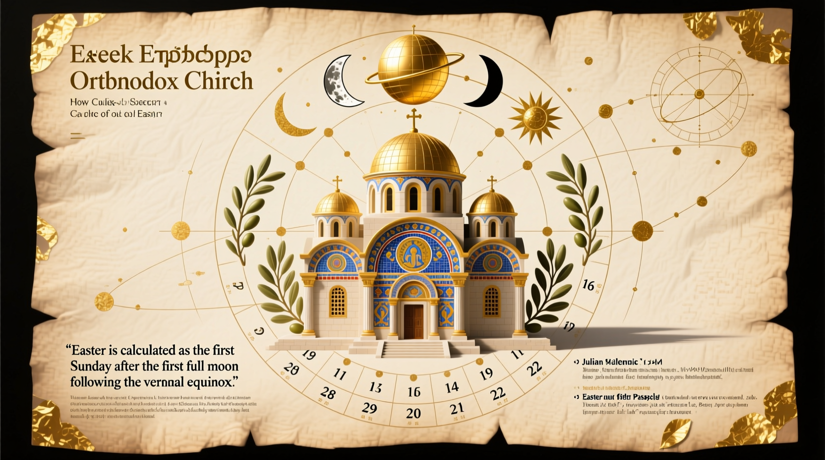 How Greek Orthodox Calculate Easter Date