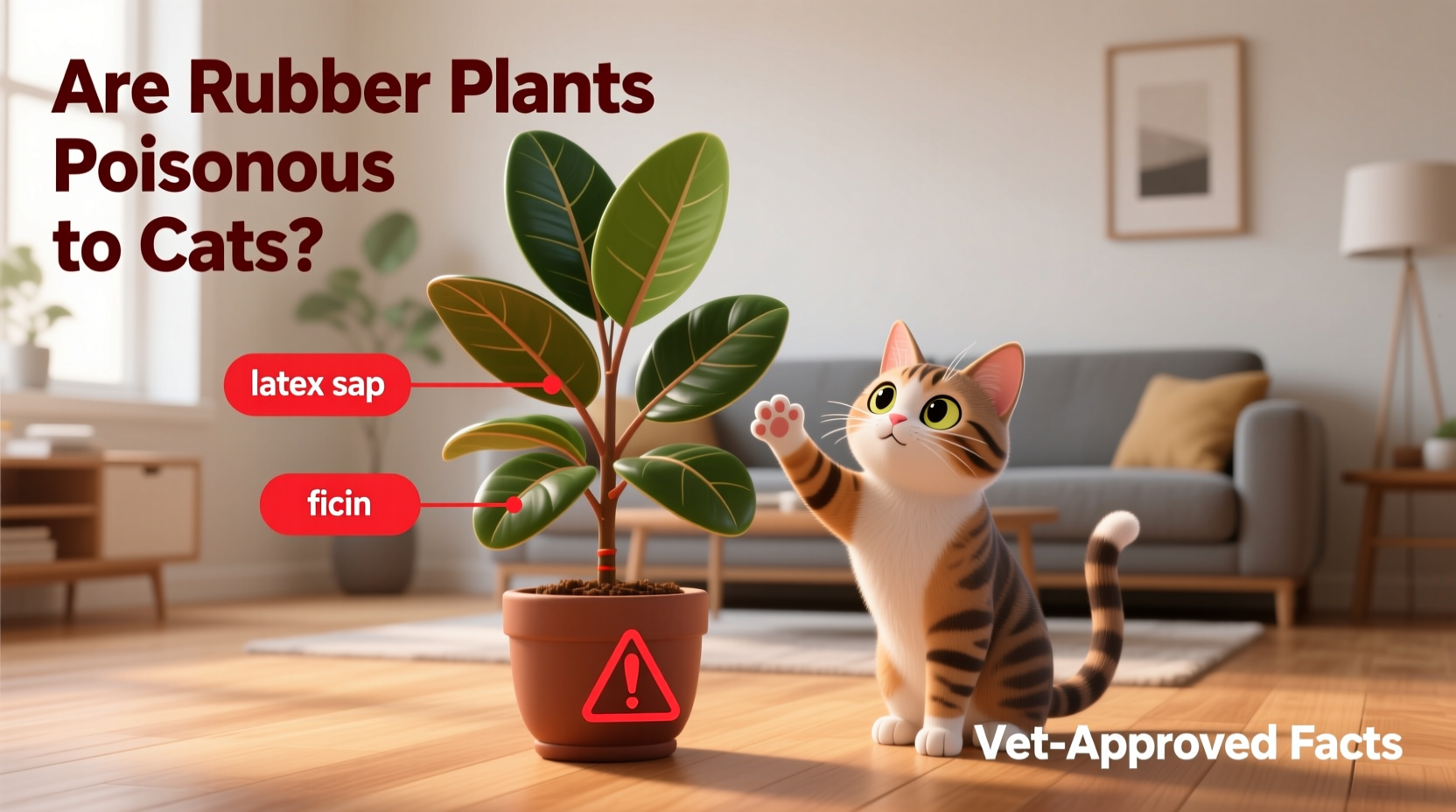 Are Rubber Plants Poisonous to Cats? Vet-Approved Facts