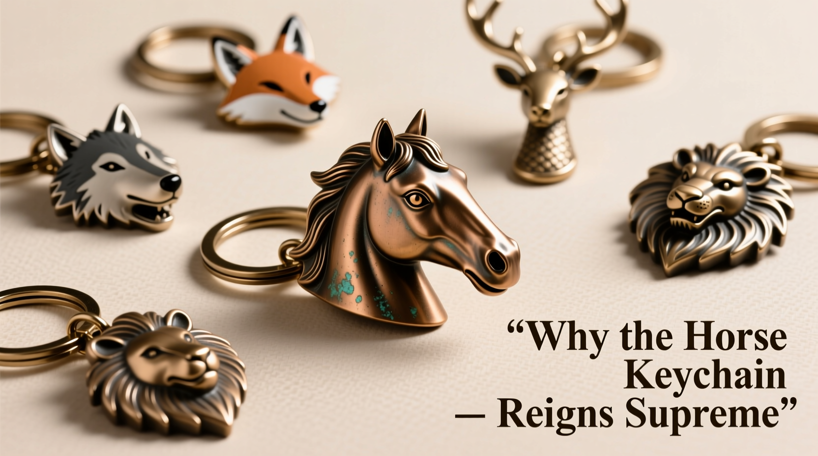 Horse Head Keychain Vs Other Animal Keychains Why Is The Horse One So ...