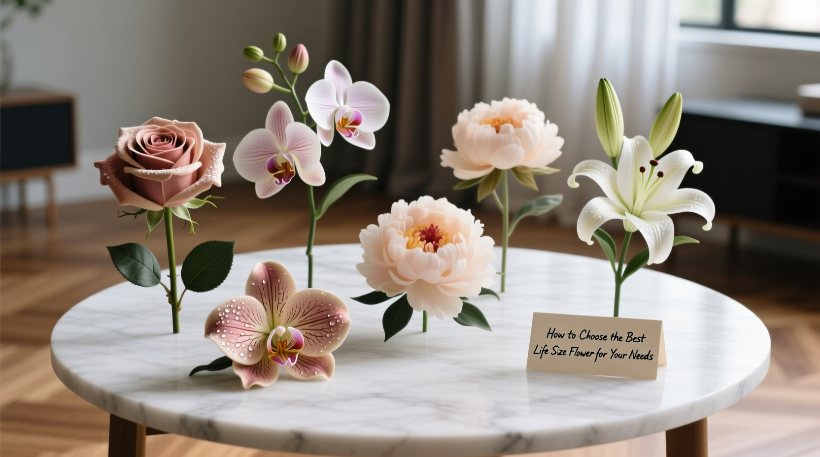 How to Choose the Best Life Size Flower for Your Needs