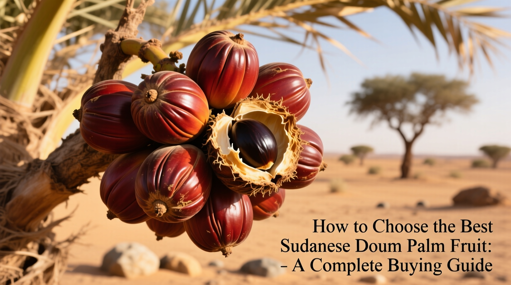 How to Choose the Best Sudanese Doum Palm Fruit: A Complete Buying Guide